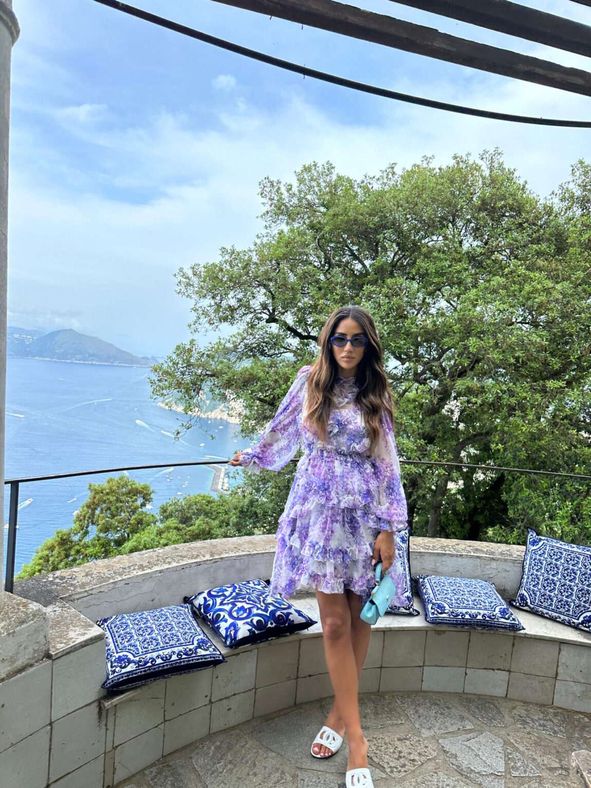 Outfits From My Capri Trip with D&G | Glam & Glitter