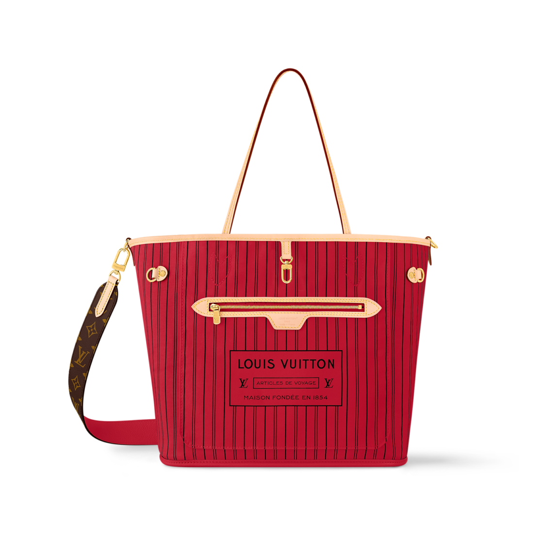 LOUIS VUITTON NEVERFULL INSIDE OUT BAG REVIEW | Glam & Glitter