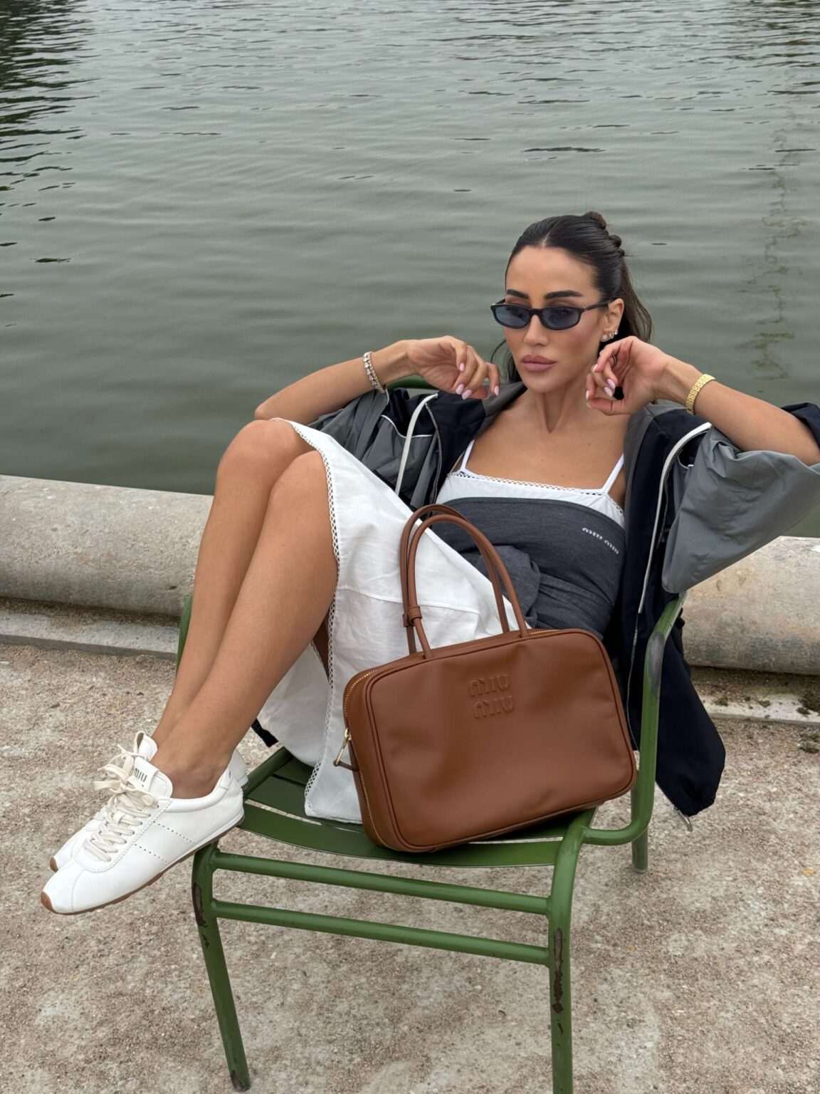 Introducing The Miu Miu Plume Sneakers | Glam & Glitter